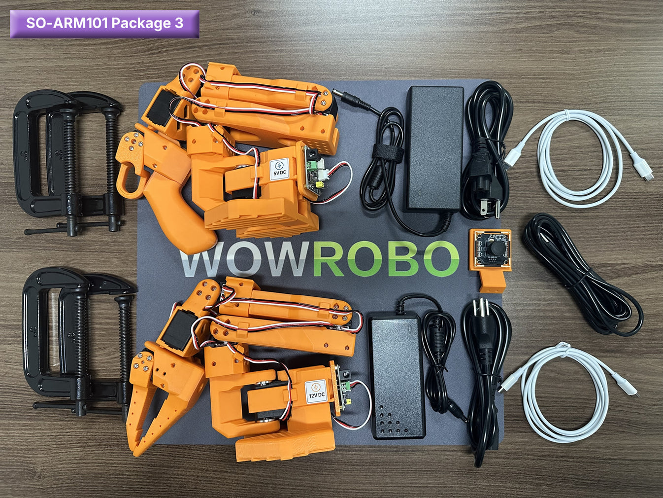 SO-ARM101 DIY Kit & Assembled Version – WowRobo Robotics