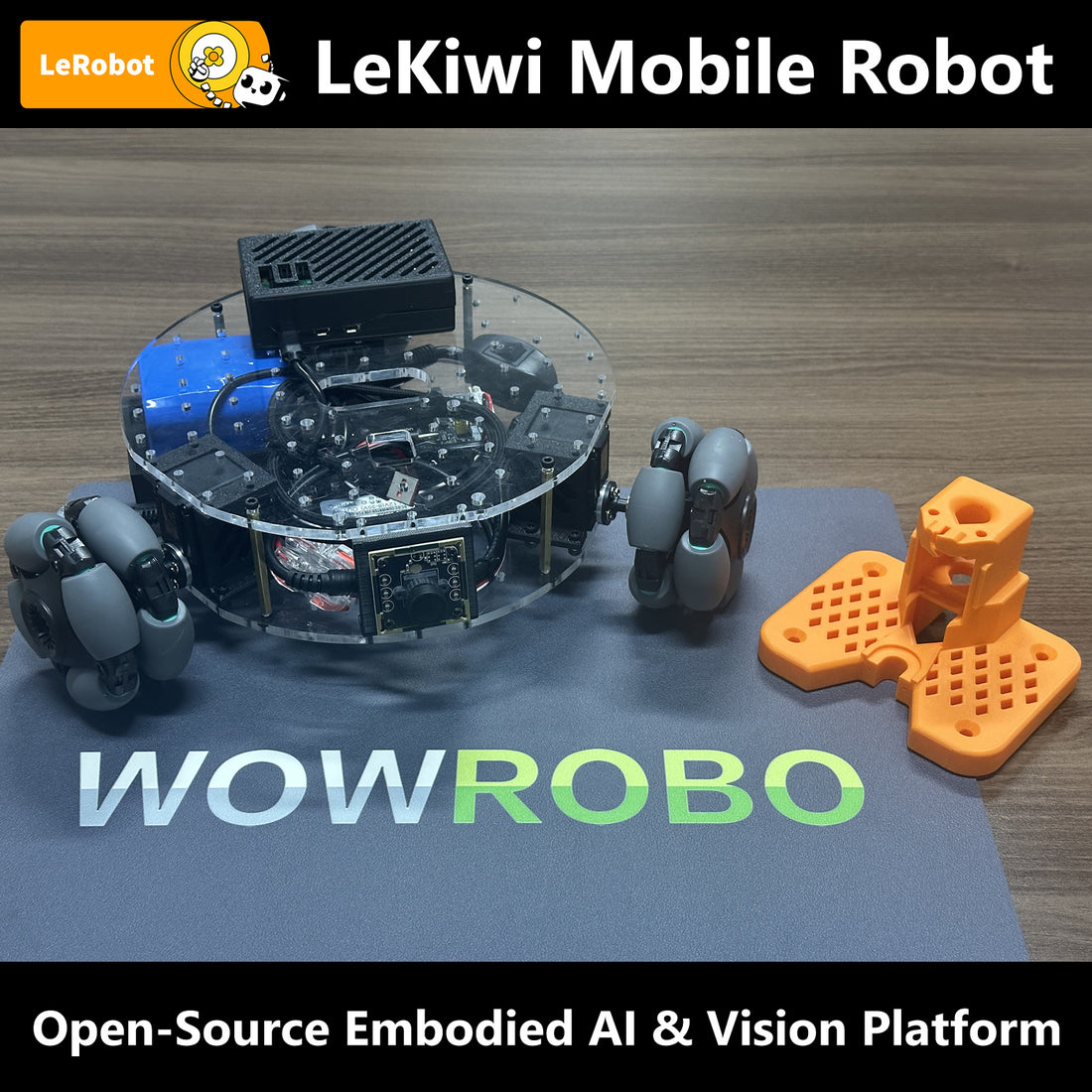 LeKiwi Mobile Robot – WowRobo Robotics